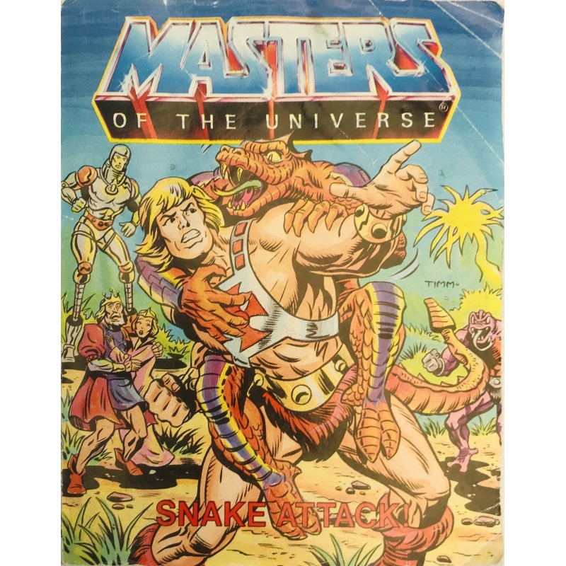 SNAKE ATTACK (Taiwan) Multi Language 1985 He-Man Masters of the ...